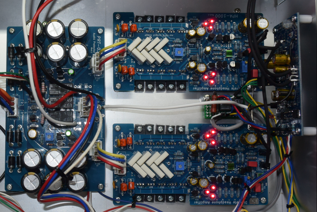 無帰還A級ディスクリートヘッドホンアンプ HPA-1000 ・・・作成編 | Robert Schumann Homepage by n'Guin